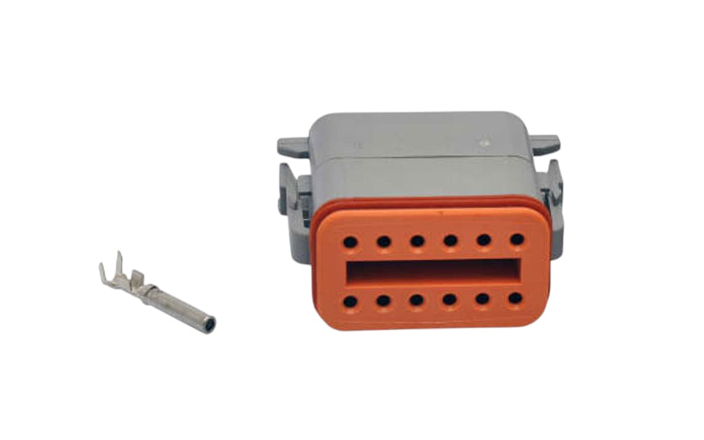 KIT CONECTOR 12 VIAS FEMEA AGRICOLA / CAMINHAO /ONIBUS DEUTSCH – FC ...